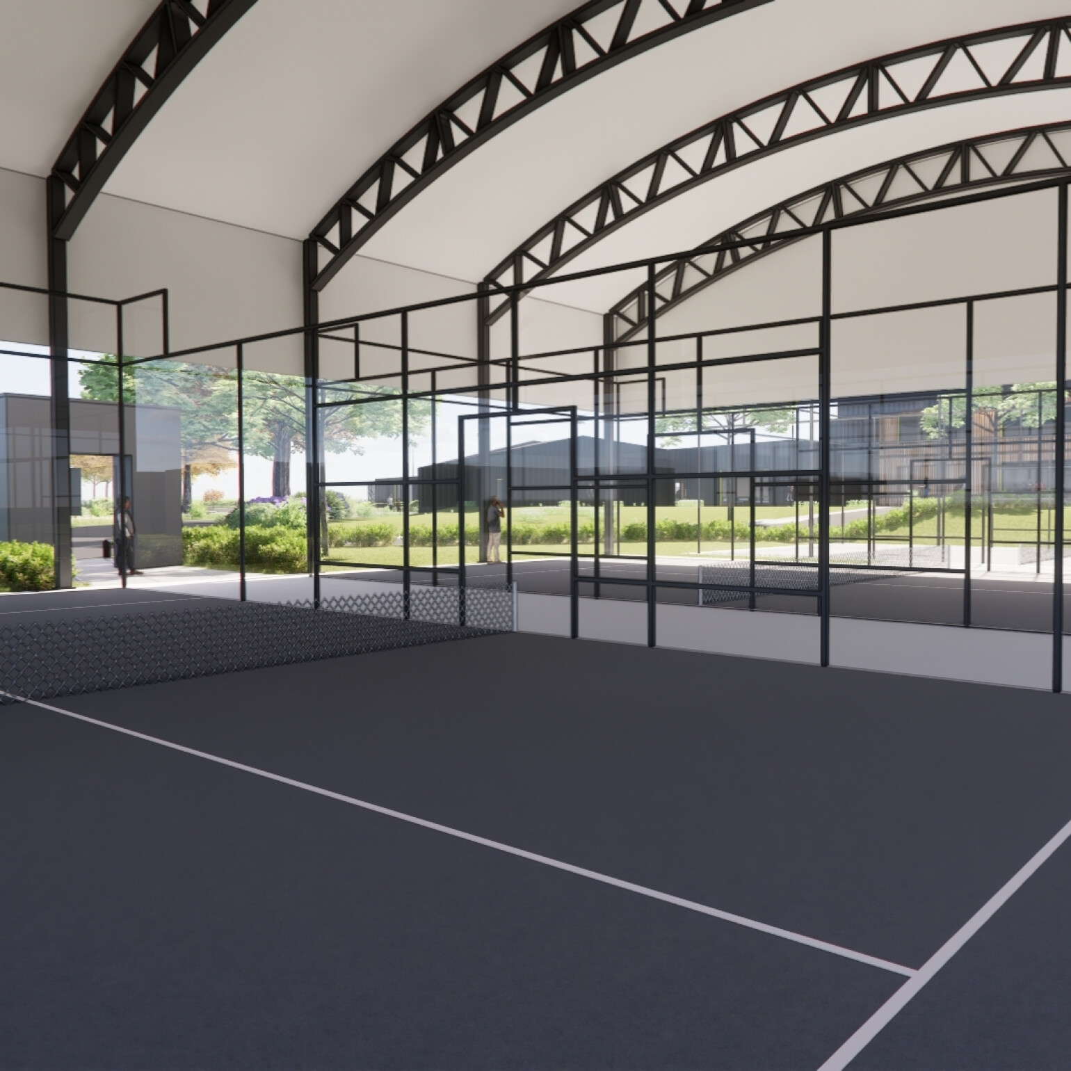 Three new padel courts at The Nest! | Chaplin Farrant